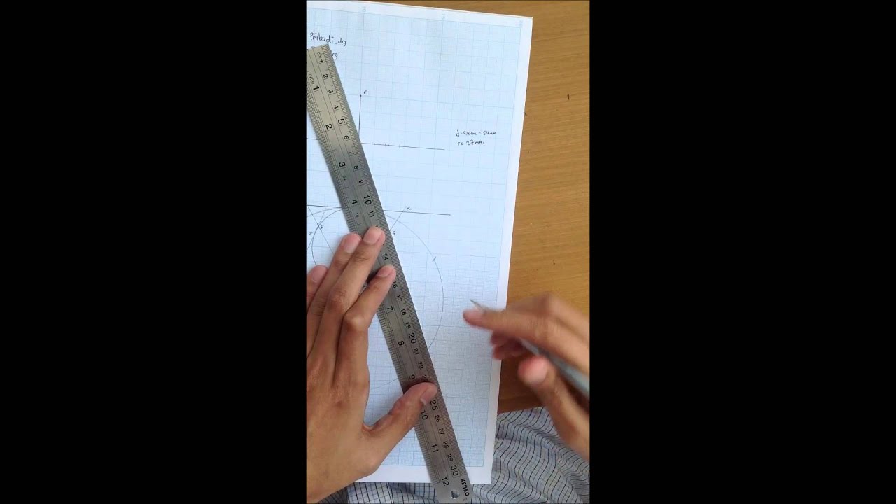 Pembuatan Bonwill Hawley Chart - YouTube