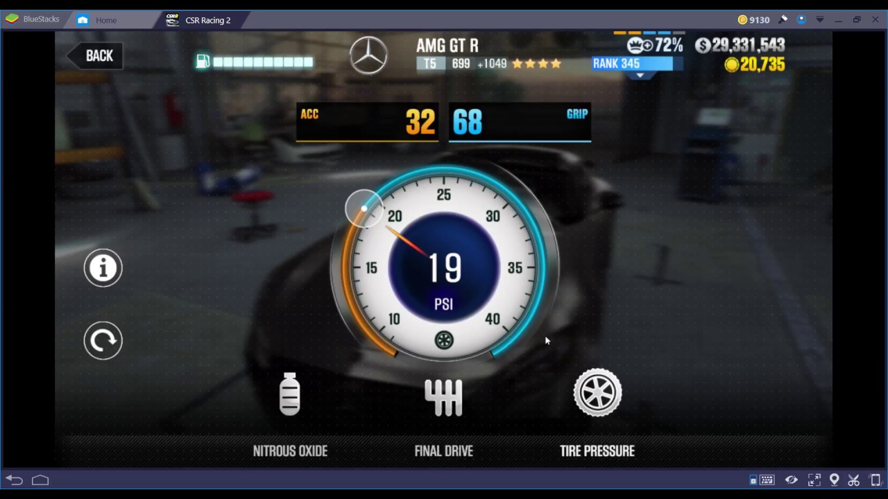 CSR2 Mercedes AMG GTR tuning to beat dyno and make trials/cups easier ...