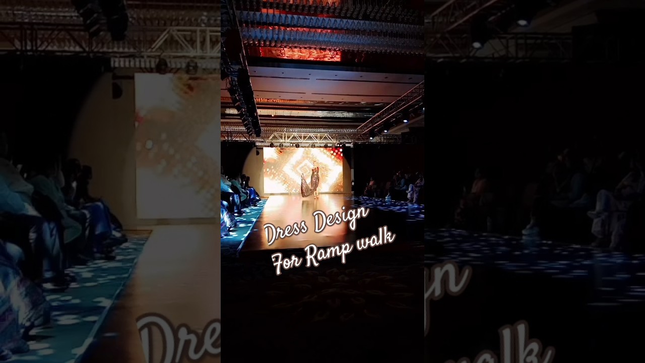 Dress Design for Ramp Walk ll Runway model Runway Collection - YouTube