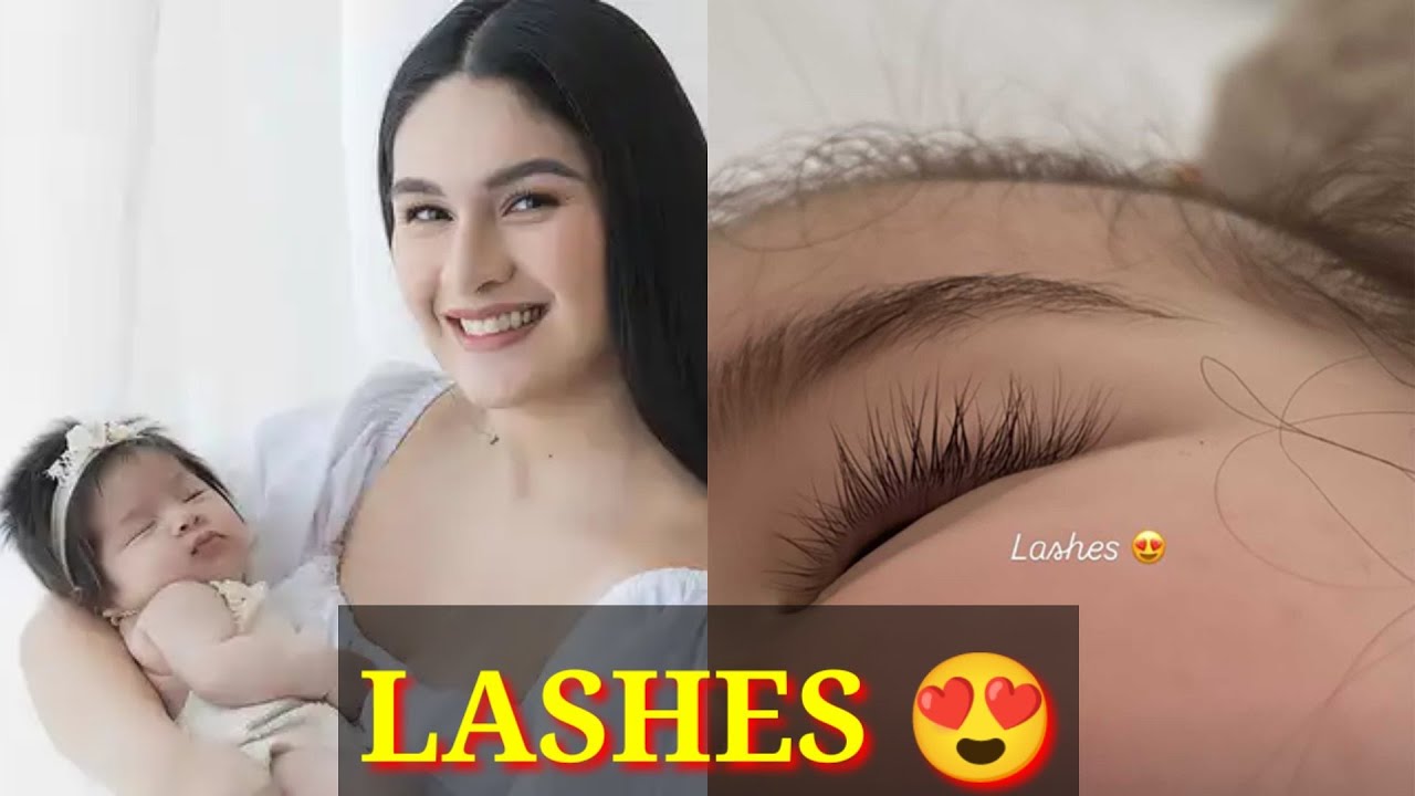 IBINIDA NI PAULEEN LUNA ang napakagandang LASHES ni BABY MOCHI 😍 - YouTube