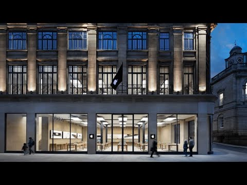 visiting the Edinburgh @Apple Store - YouTube