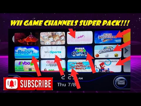 Wii Game Wad Channels Super Pack! [No Games Included]. - YouTube