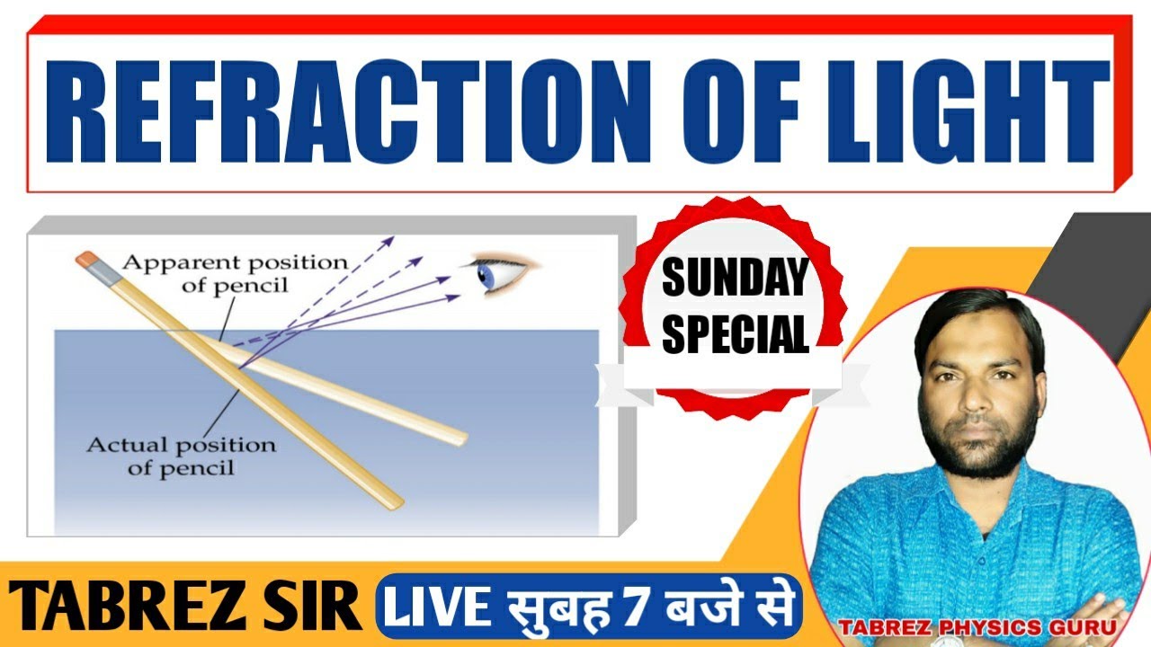Refraction of Light Class 10th || Bending Of Light || Bending of Light ...