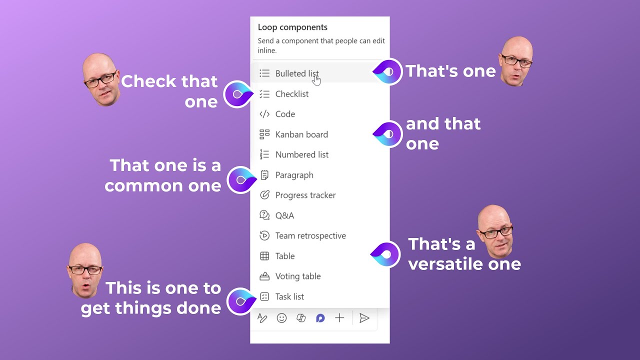 All Microsoft Loop components are collaborative notes - YouTube