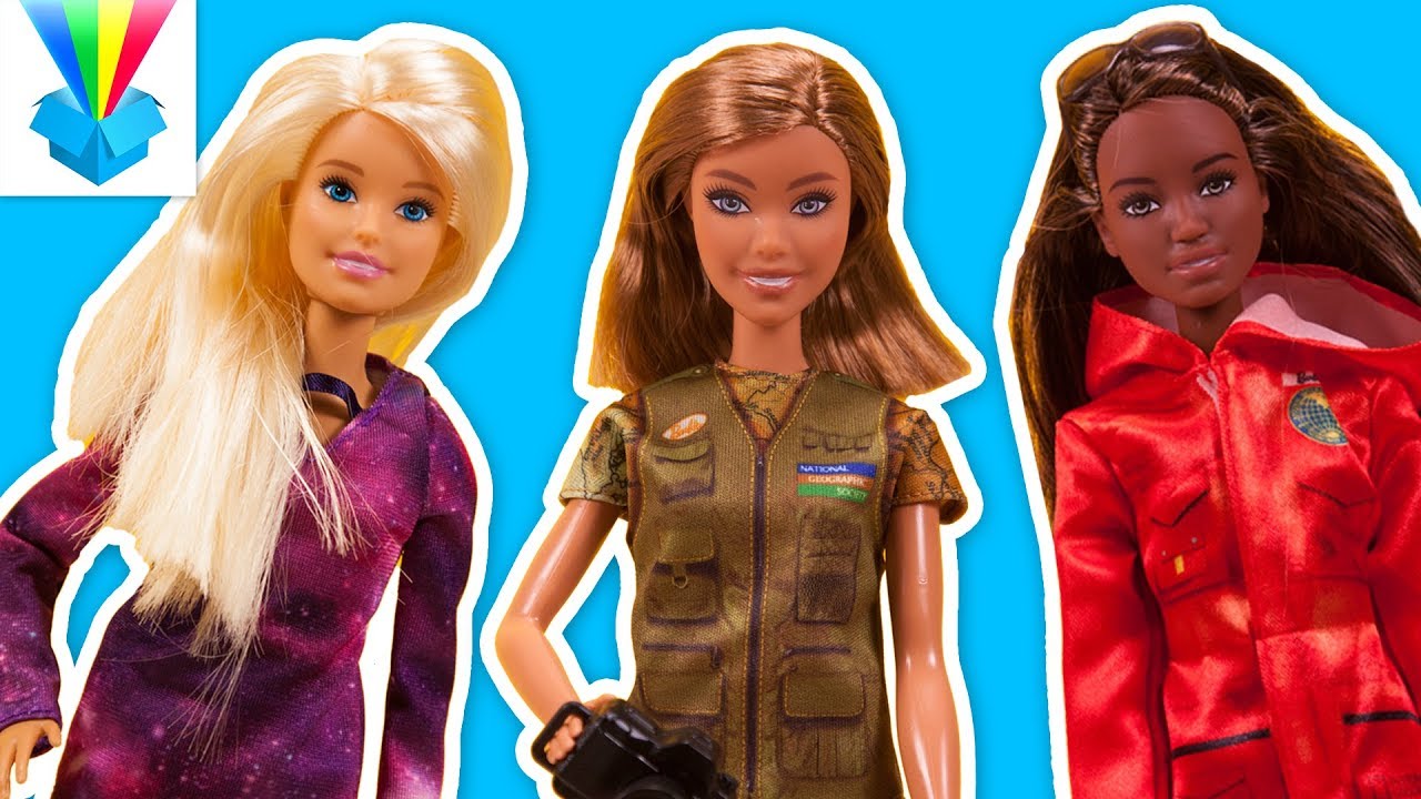 Kicsomi - ⭐Mimi⭐: 🎁 Barbie National Geographic babák 😉 - YouTube