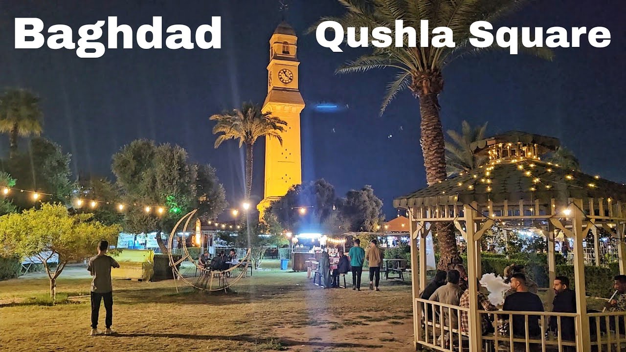 Baghdad at Night, Qushla Square | Iraq 2024 - YouTube