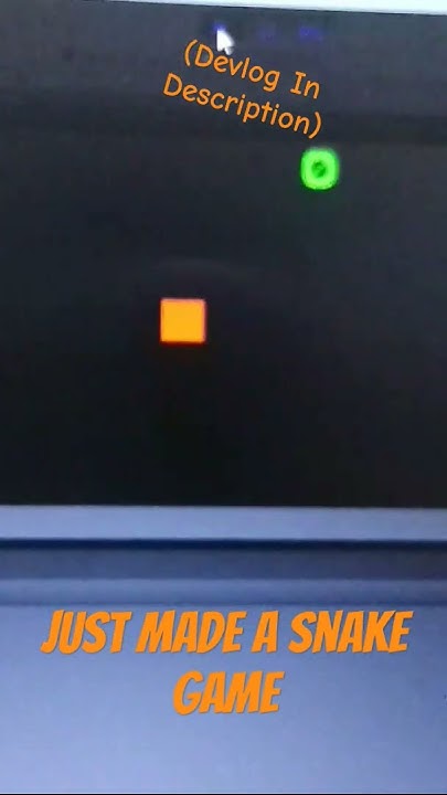 Just Made A Snake Game #devlog #snake #gamedev #shorts #viral #viralshorts #shortsfeed - YouTube