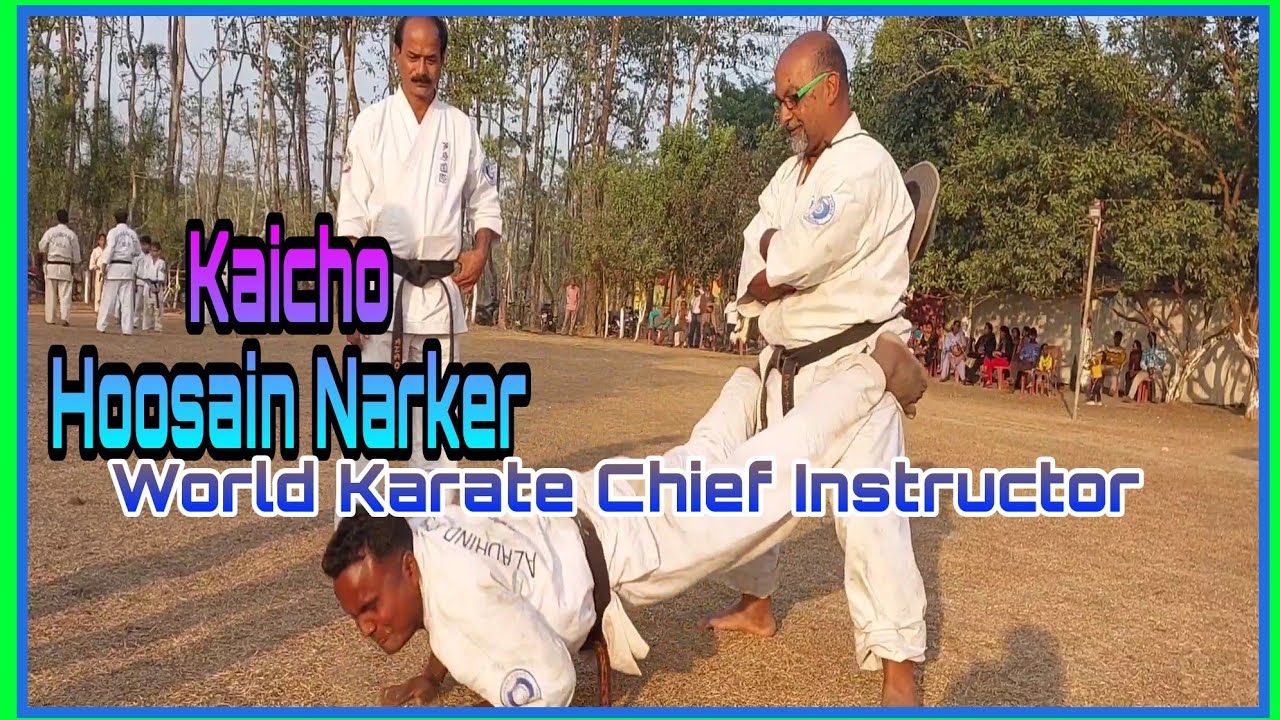 Kaicho Hoosain Narker #azad_hind_international_karate_foundation # ...