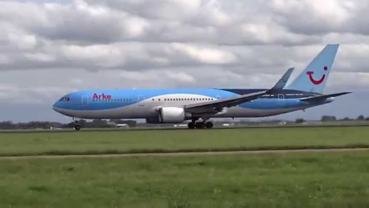 Arke ( Old + New Livery ) - Boeing 767-300 ER Winglets - Landing ...