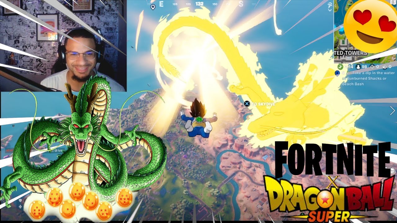 I Finally got the Shenron glider! - FORTNITE x DRAGON BALL (gameplay ...