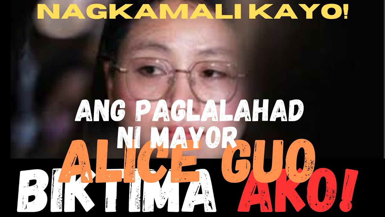 BIKTIMA AKO! - ALICE GUO GINULAT NA ANG SENADO! - YouTube