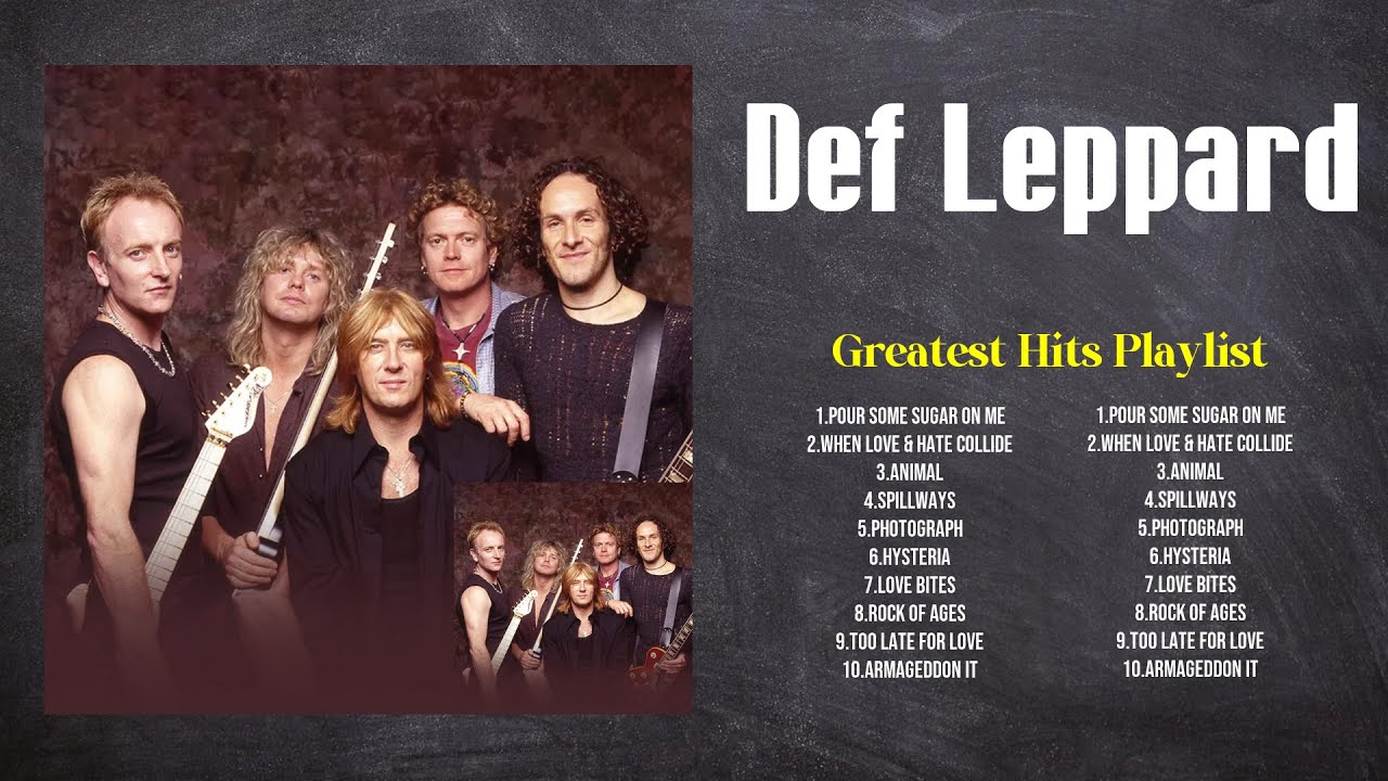 Def Leppard 2024 MIX ~ Top 10 Best Songs ~ Greatest Hits ~ Full Album ...