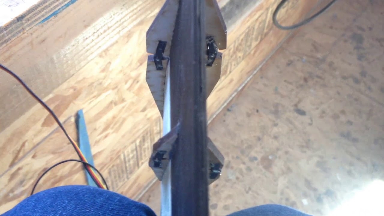 A6 Scale Model Speed Brake Functional Test - YouTube