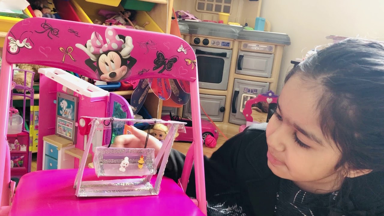 Swing for My Dolls Playground - YouTube