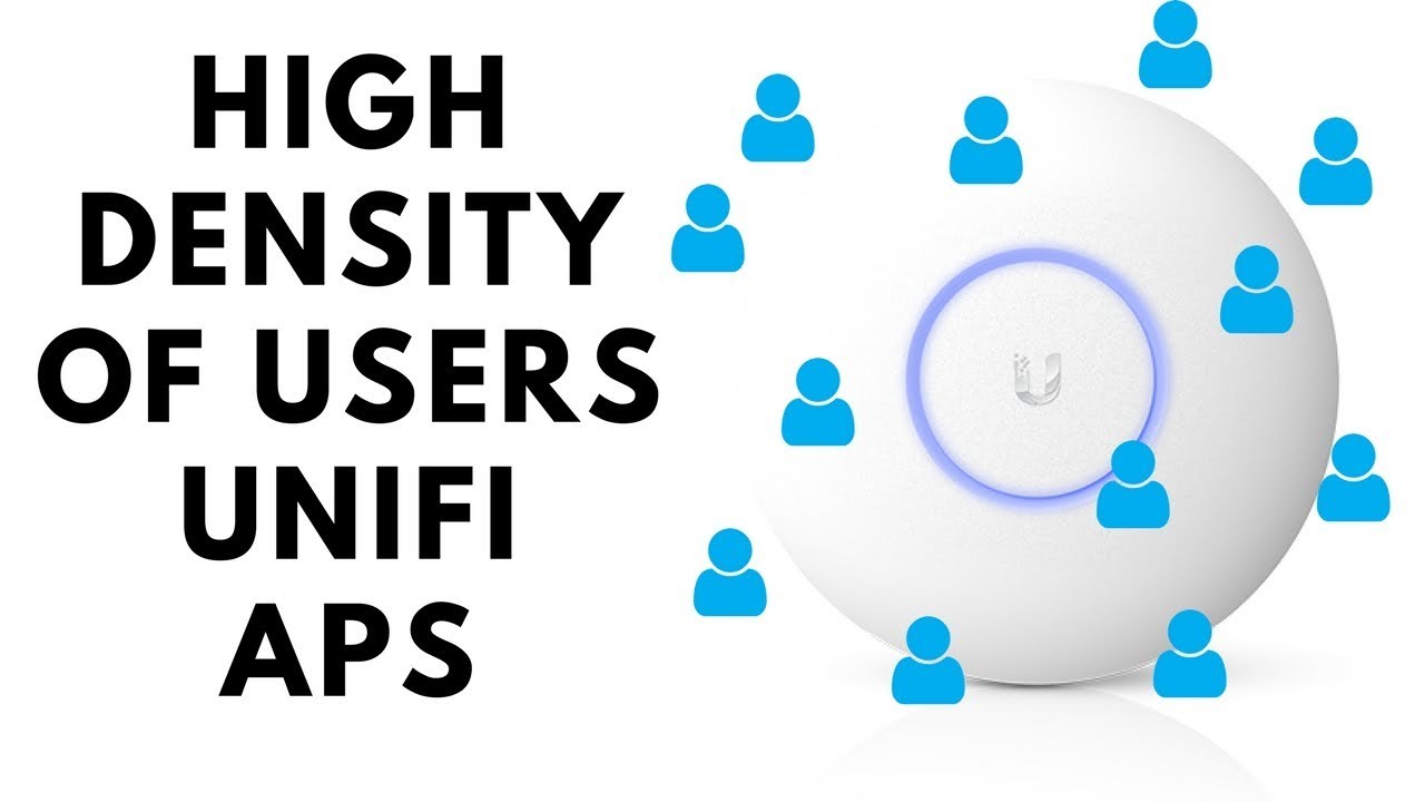 High density of users with UNIFI APs | English Version - YouTube