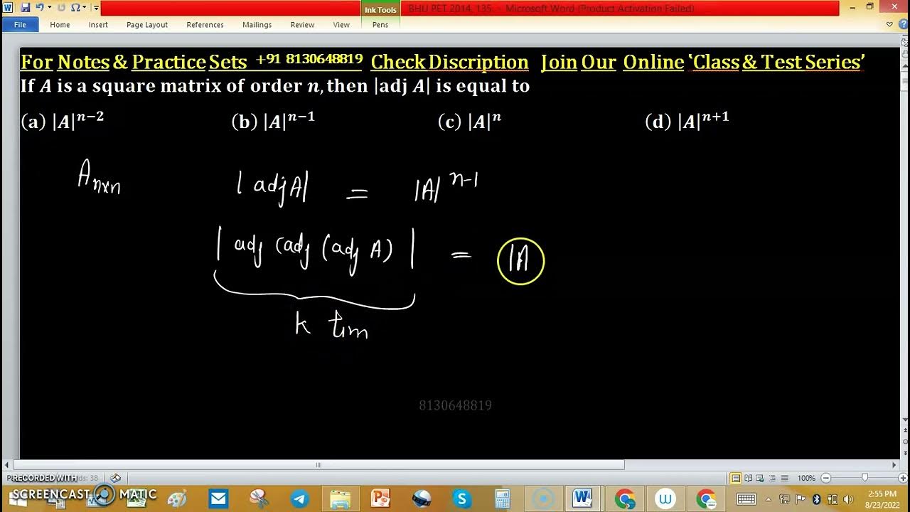 linear algebra engineering iit jam mathematics gate eigen values & eigen vectors csir net bhu ...