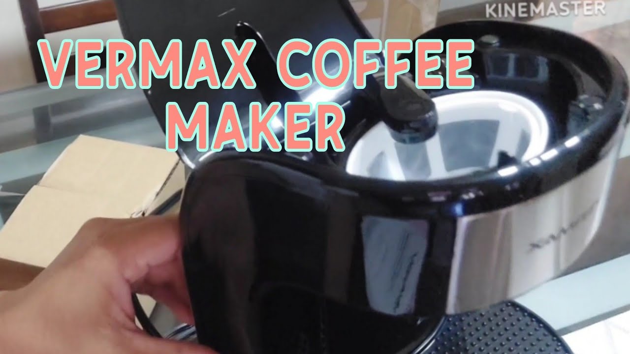My very first own Coffee maker ☕️ Vermax brand - YouTube