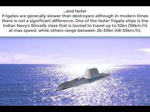 Frigate vs destroyer: What is the difference between the two warships ...