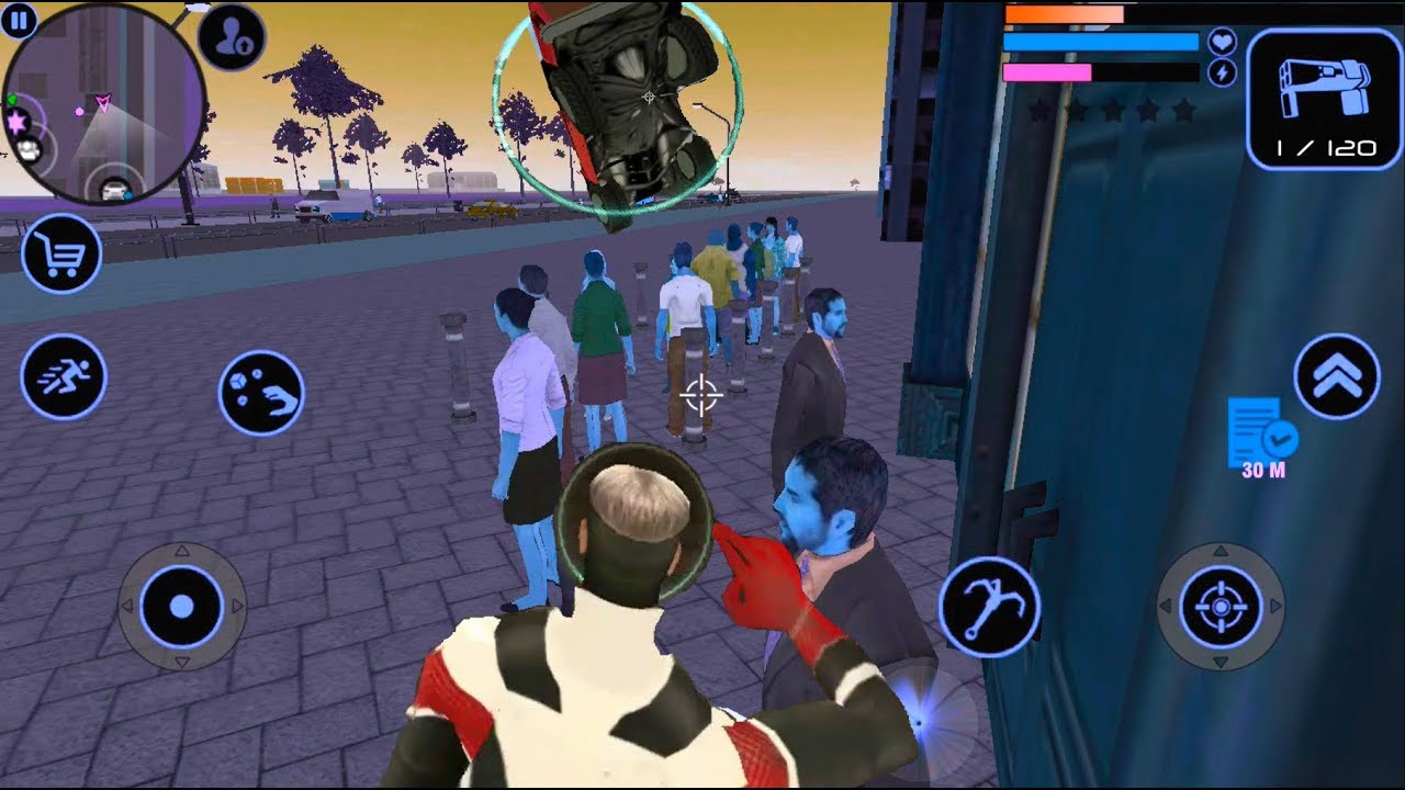 Telekinesis Power Level 3 Rope Hero & Super Kick | Naxeex Superhero #11 ...