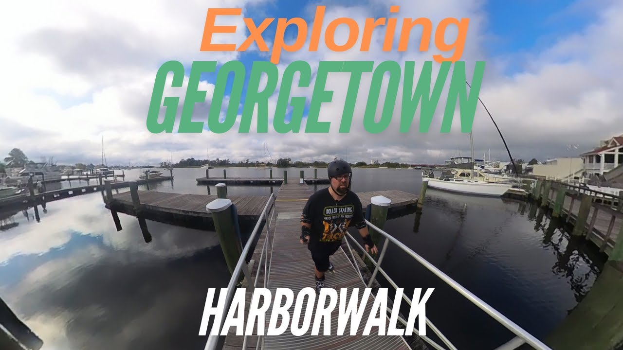 Exploring the Georgetown Harborwalk on Inline Skates - YouTube