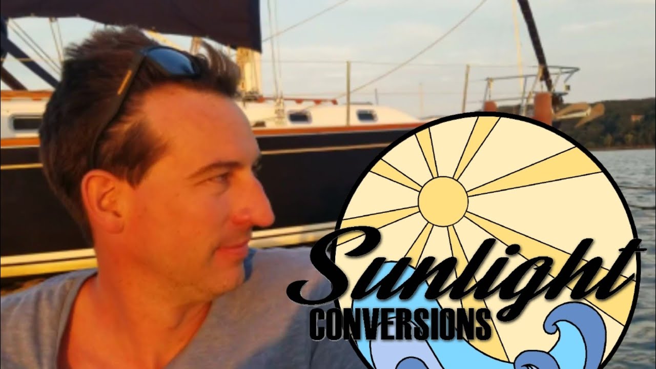 Diesel to Electric conversion sailboat by Sunlight Conversions - YouTube