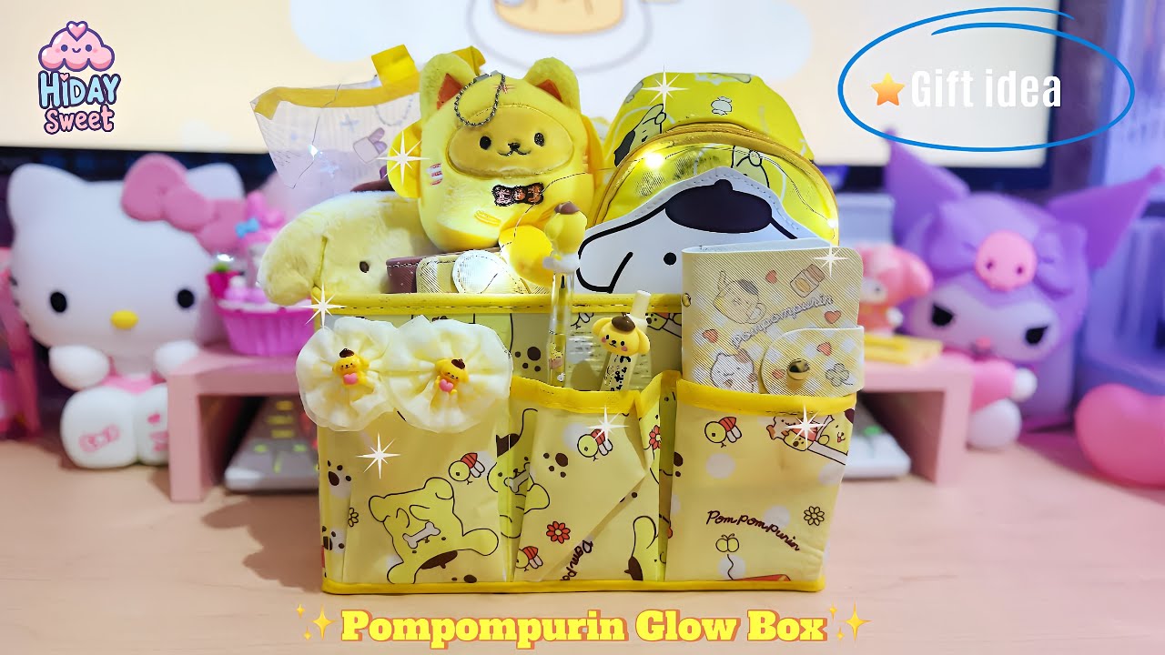 This Pompompurin Gift Box Lights Up Like Crazy—Wait Till the End 💛 ...