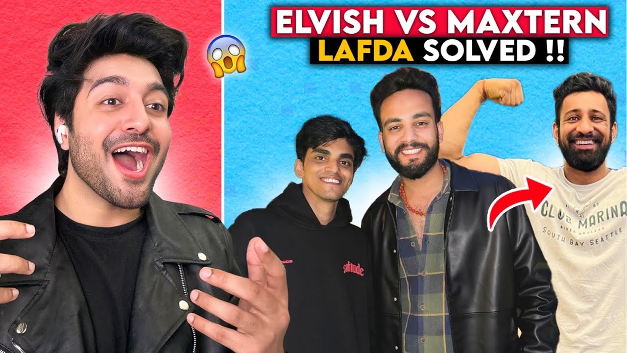 ELVISH YADAV VS MAXTERN LAFDA SOLVED?? FUNNY INDIAN MEMES😂 - YouTube