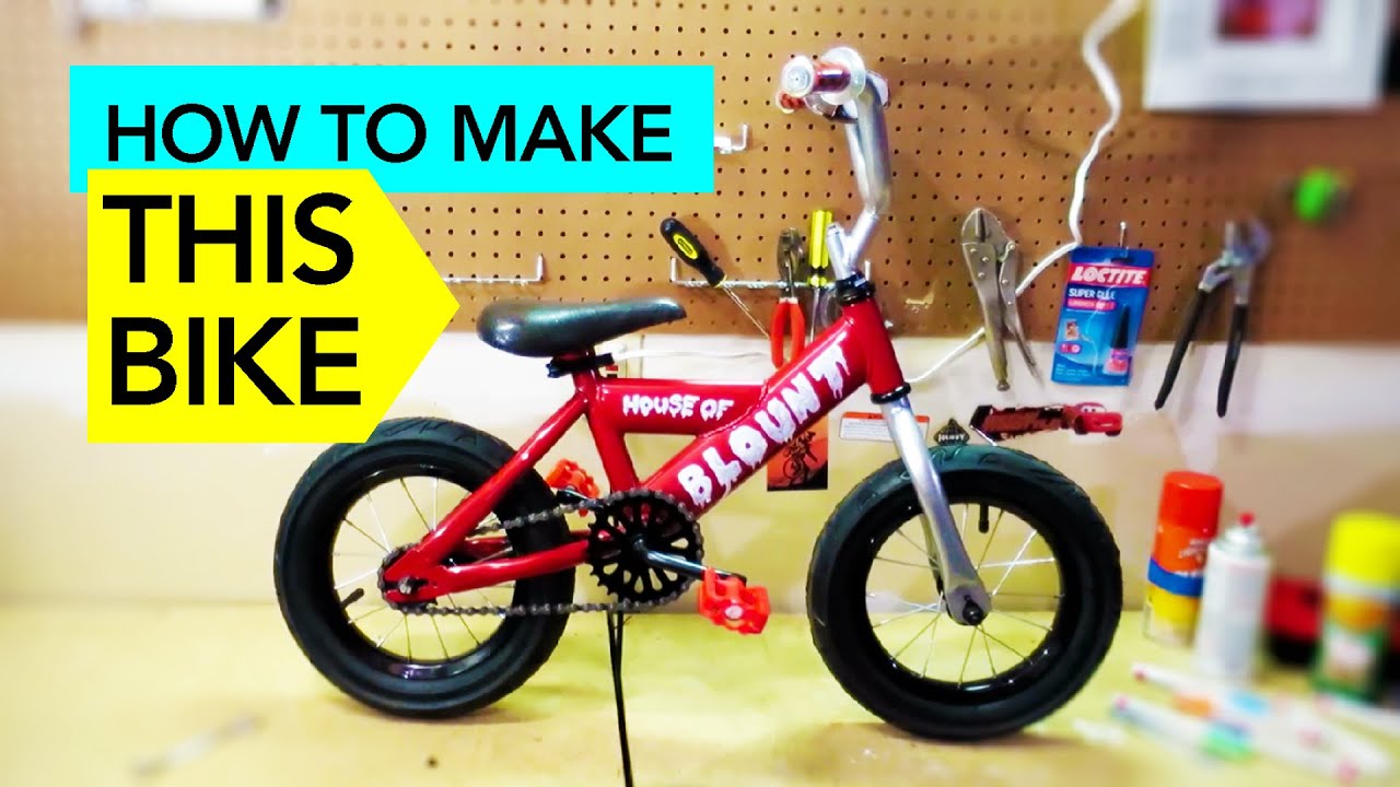 How to Make a Custom Mini Bike - YouTube