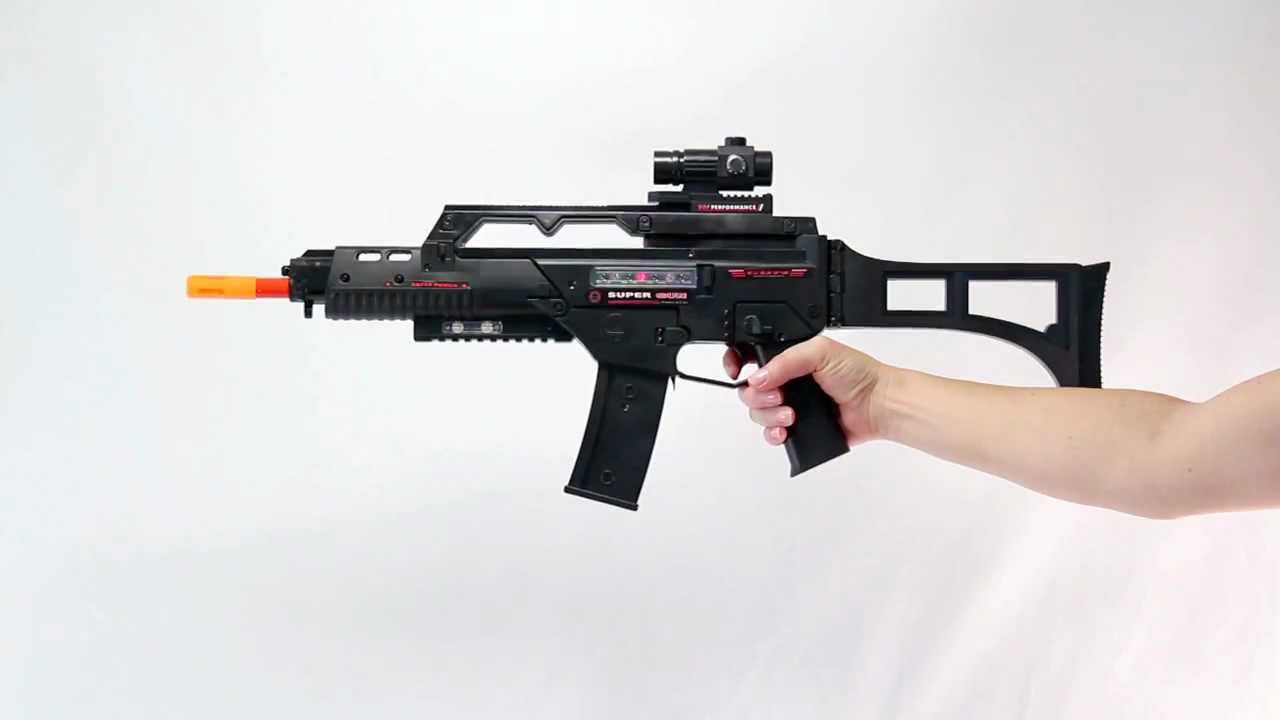G36 Lights & Sounds Machine Gun - YouTube