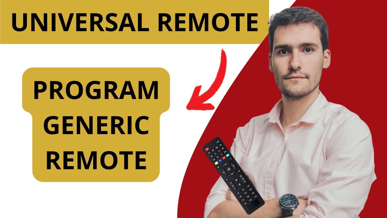 How To Program 'Acoyer' Or Generic Universal Remote - YouTube