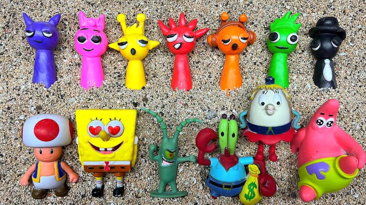 MARIO VS SPRUNKI INCREDIBOX VS SPONGEBOB SQUAREPANTS VS PATRICK ...