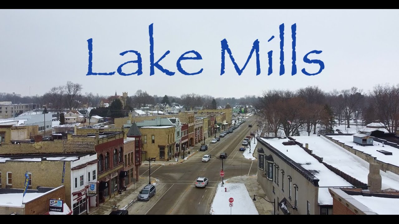 Downtown - Legendary Lake Mills Wisconsin - Rock Lake Guest House - YouTube