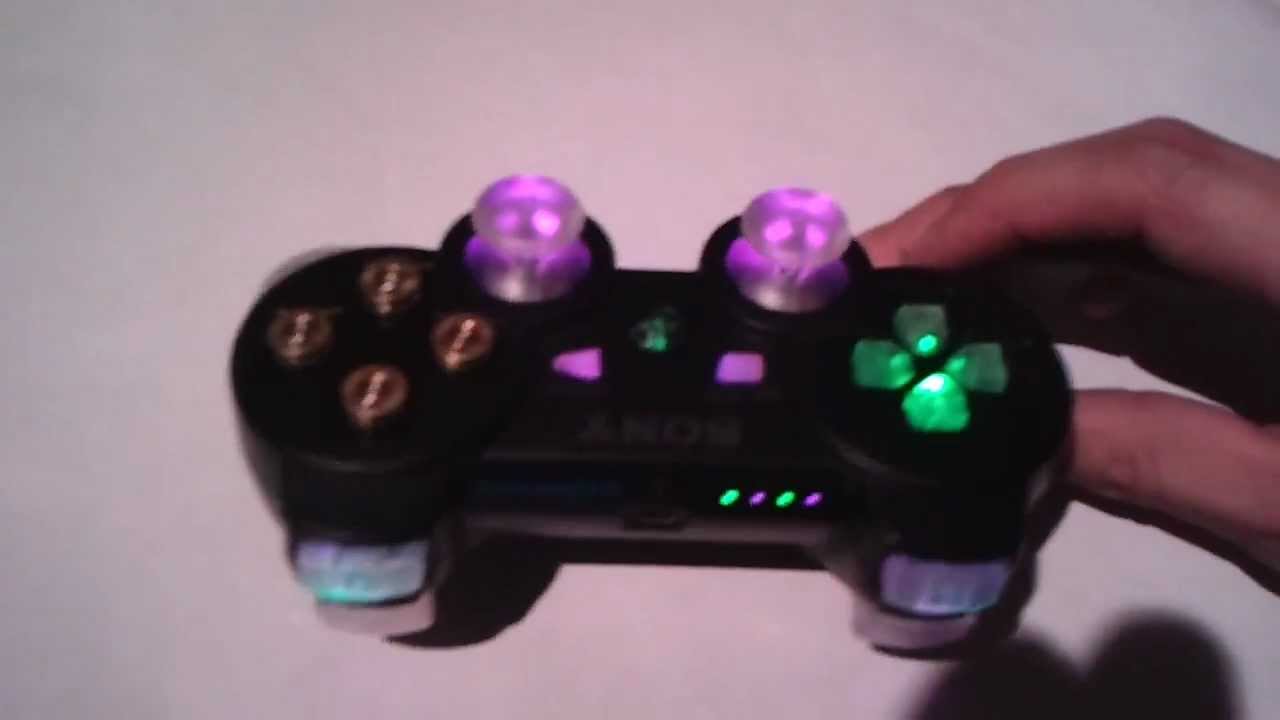 Insane controllers ps3 highly modified controller - YouTube
