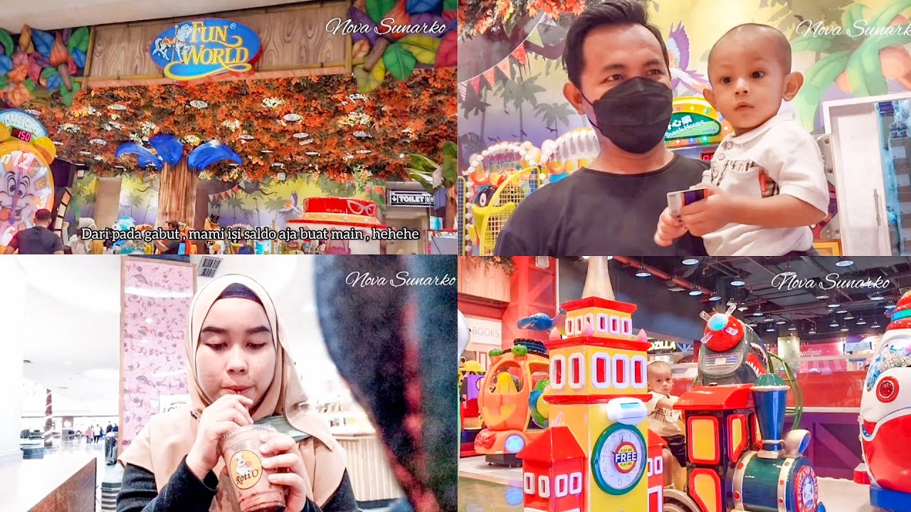 Keseruan main di fun world BG junction surabaya - YouTube