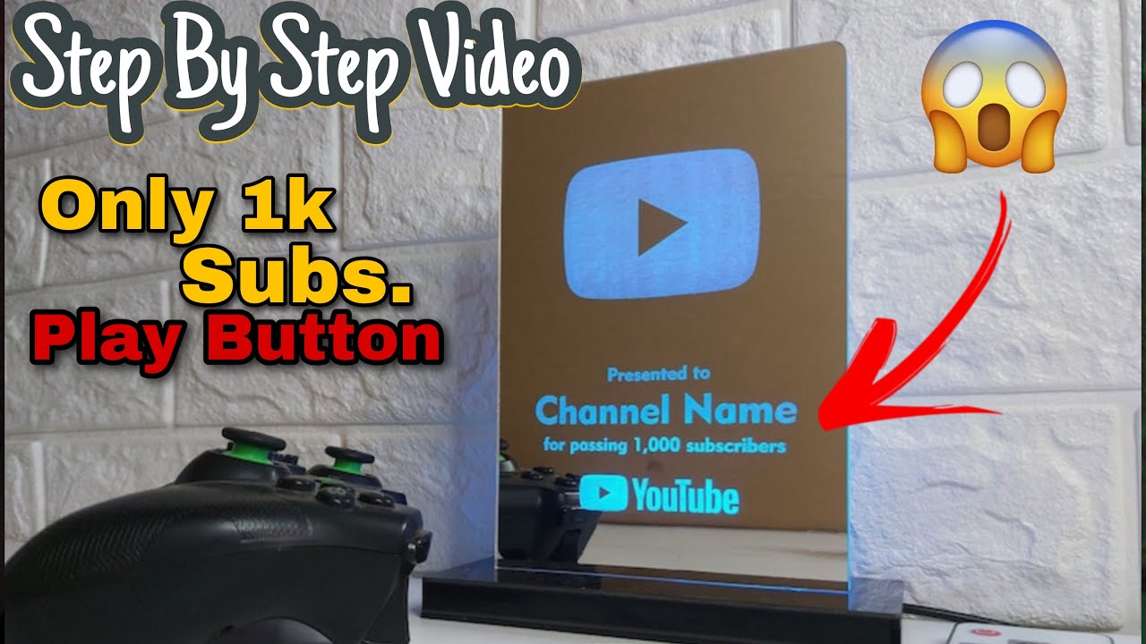 अब 1000 सब्सक्राइबर पर मिलेगा यूट्यूब प्ले बटन. Only 1000 Subscribers ...