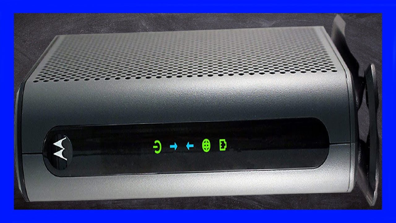 Motorola MB8600 DOCSIS 3.1 Cable Modem, 6 Gbps Max Speed - YouTube