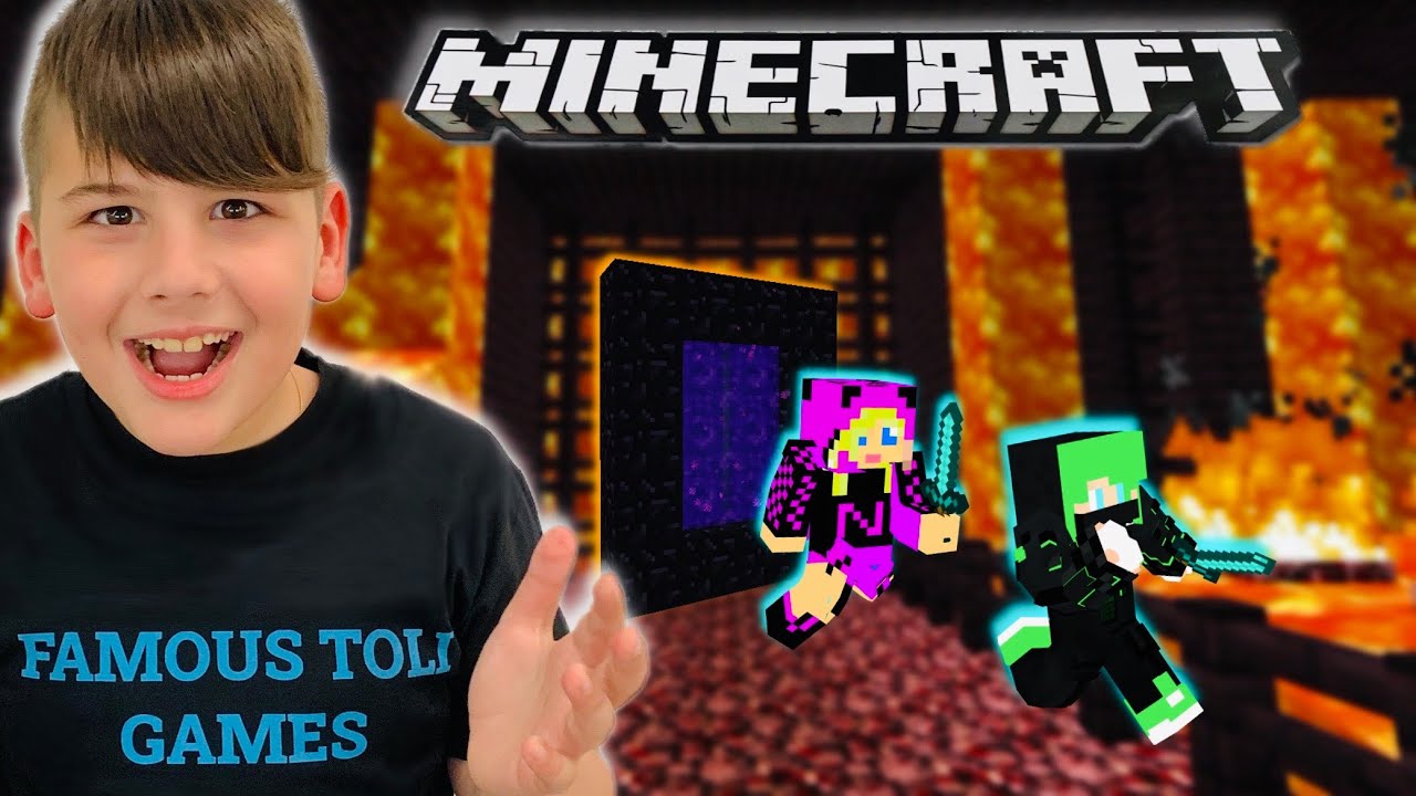 ΒΡΗΚΑΜΕ ΤΟ ΠΙΟ ΠΕΡΙΕΡΓΟ ΚΑΣΤΡΟ ΣΤΟ NETHER ΜΑΖΙ ΜΕ ΤΟ NOOBAKI FAMOUS ...