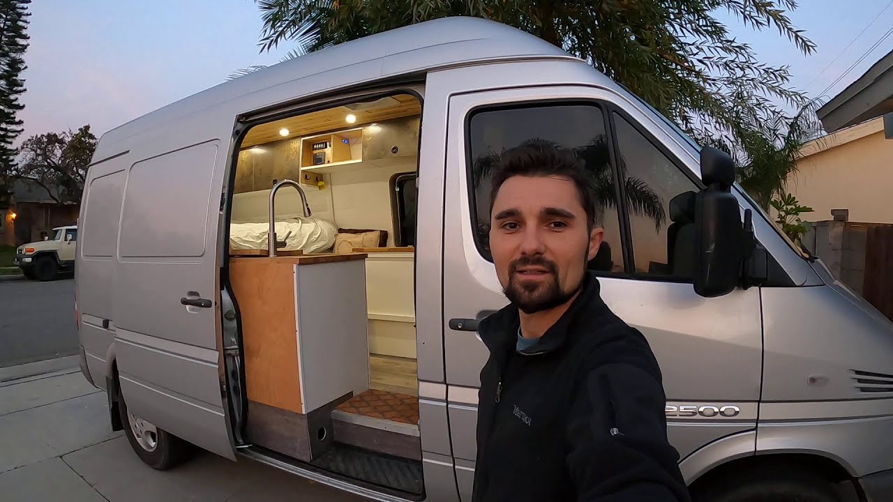 Van Tour - Stealth Sprinter Campervan - YouTube