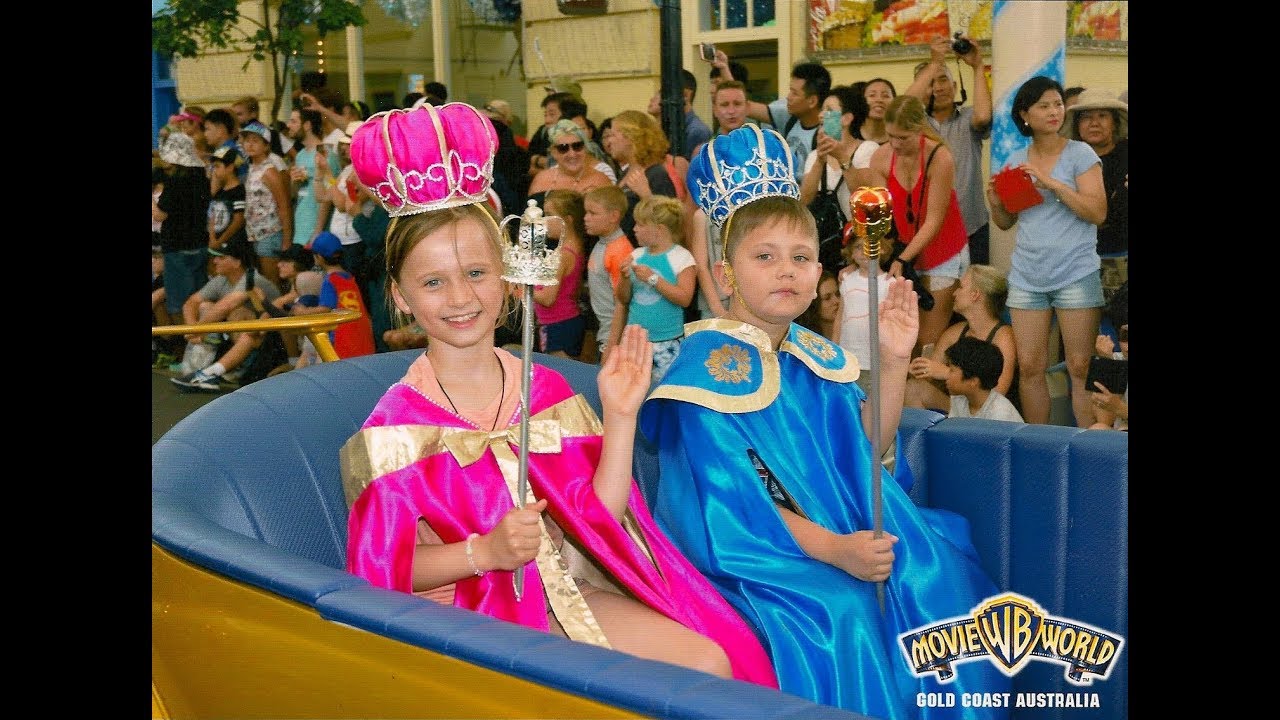 Prince Aric at Movie World | Gold Coast | December 2015 - YouTube