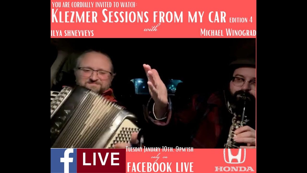 Klezmer Session in my Car - Edition#4 with Michael Winograd & Ilya ...