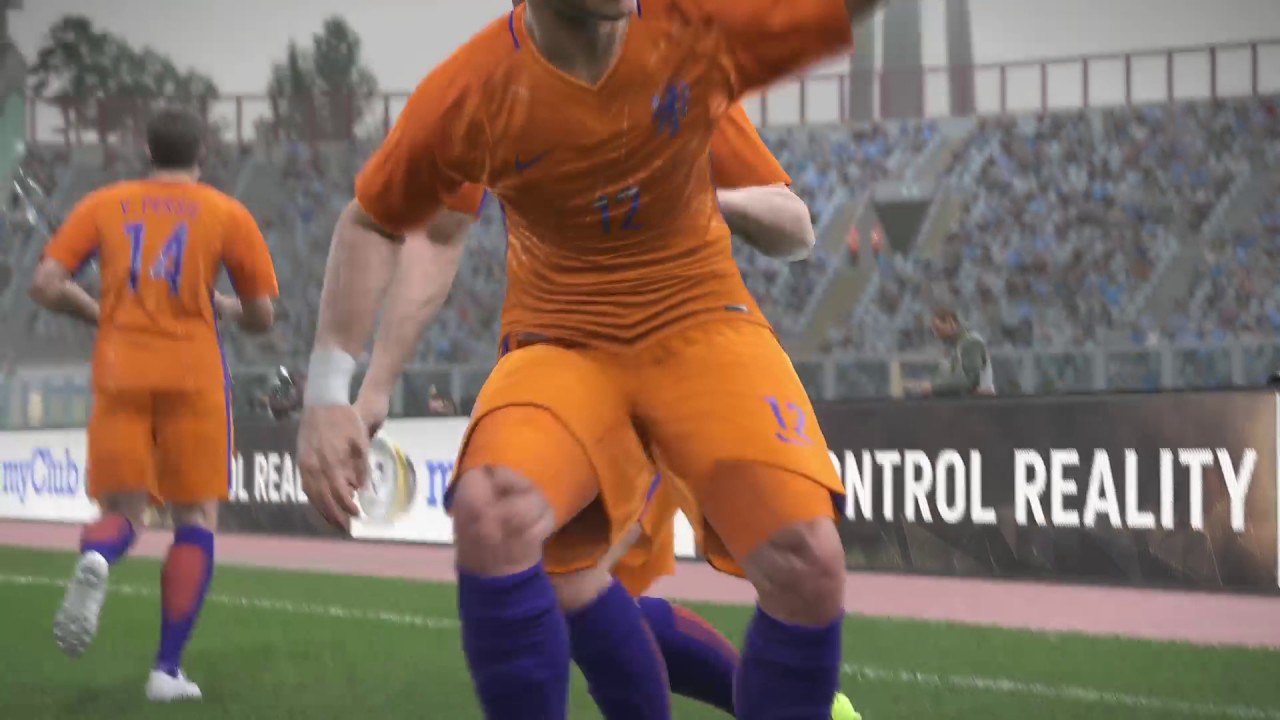 Pro Evolution Soccer 2017 - Robben dribbling - YouTube