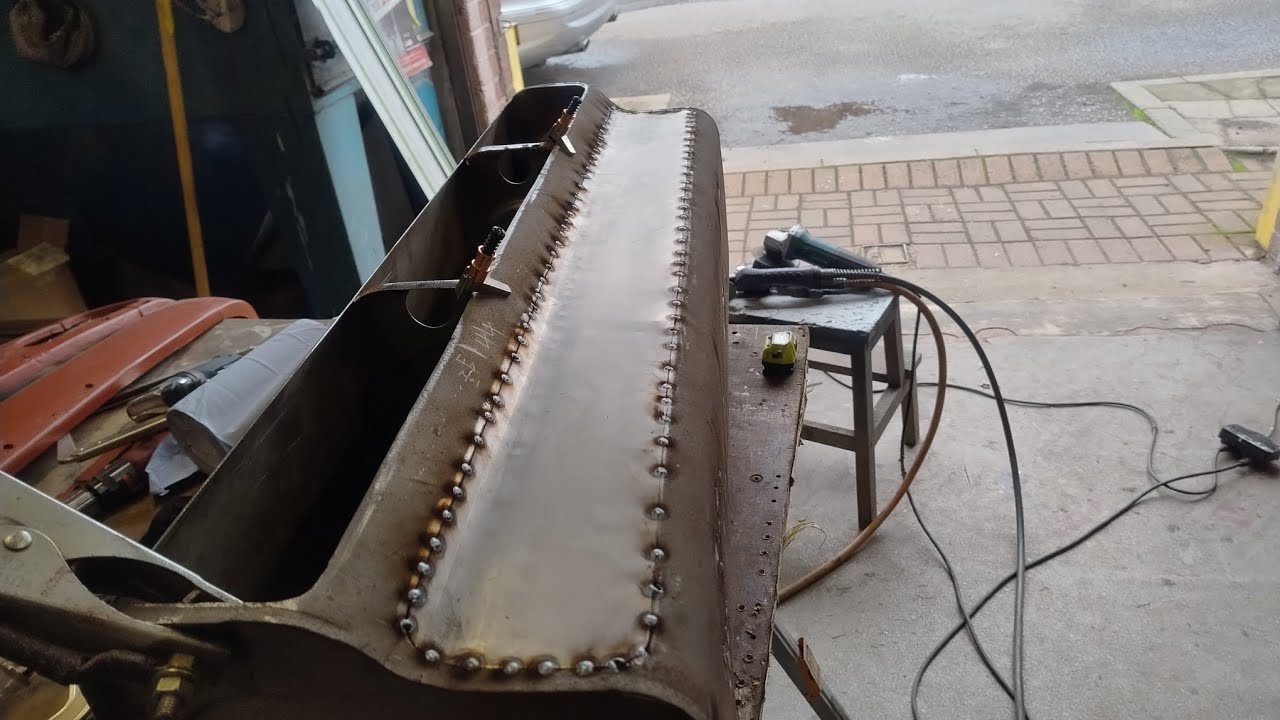 Classic car petrol tank patch repairs and lining! Watch and learn at ...