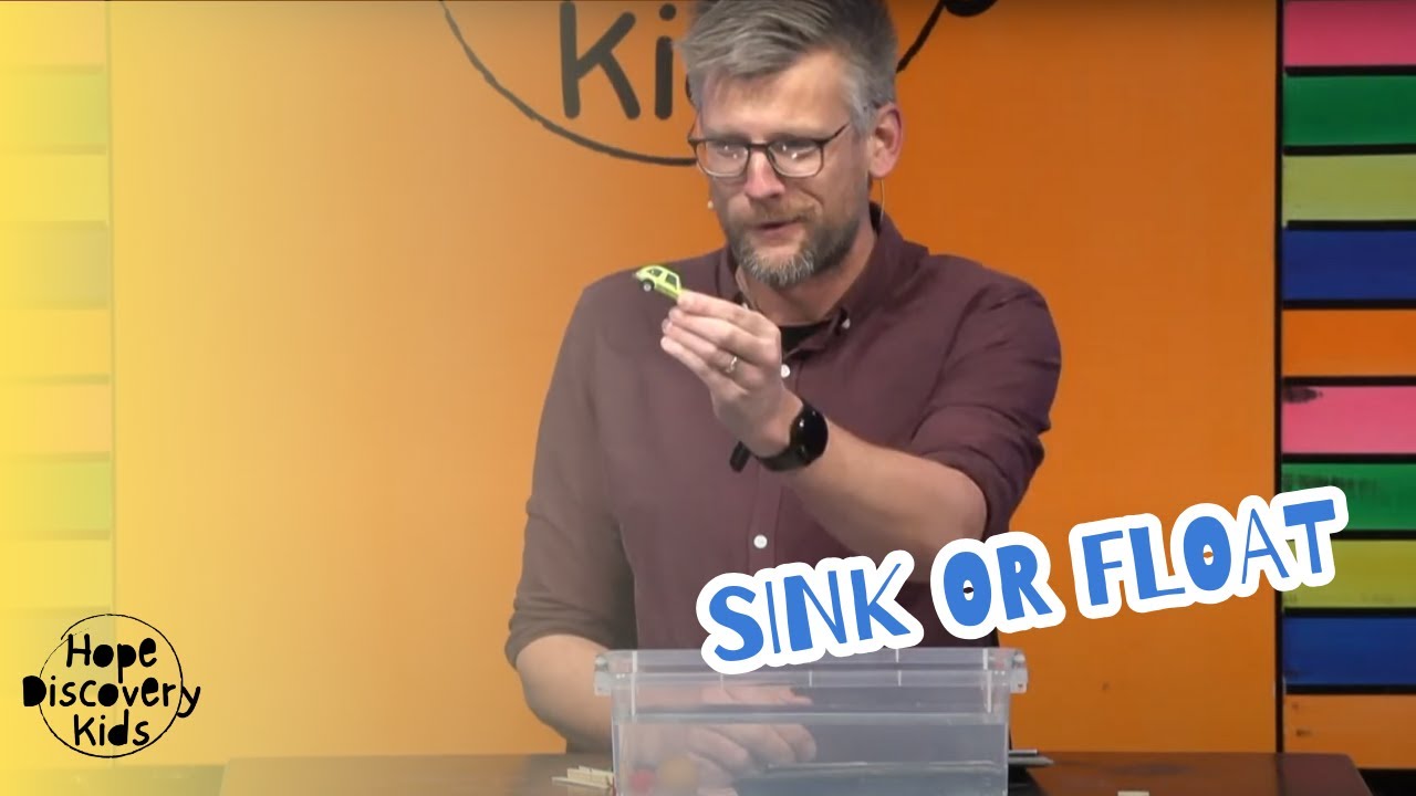 Moses on the River | Sink or Float | Object Lesson - YouTube