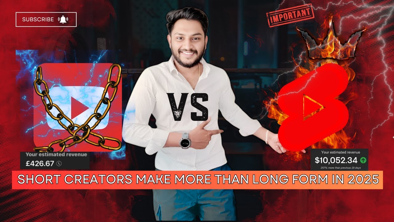 Why Shorts Creators Are Making MORE Than Long-Form in 2025 - YouTube