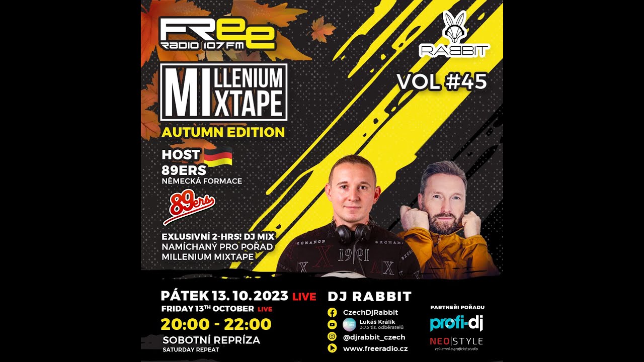 89ers Exclusive Mix / dj-rabbit - MilleniumMixtape 45. - 13.10.2023 ...