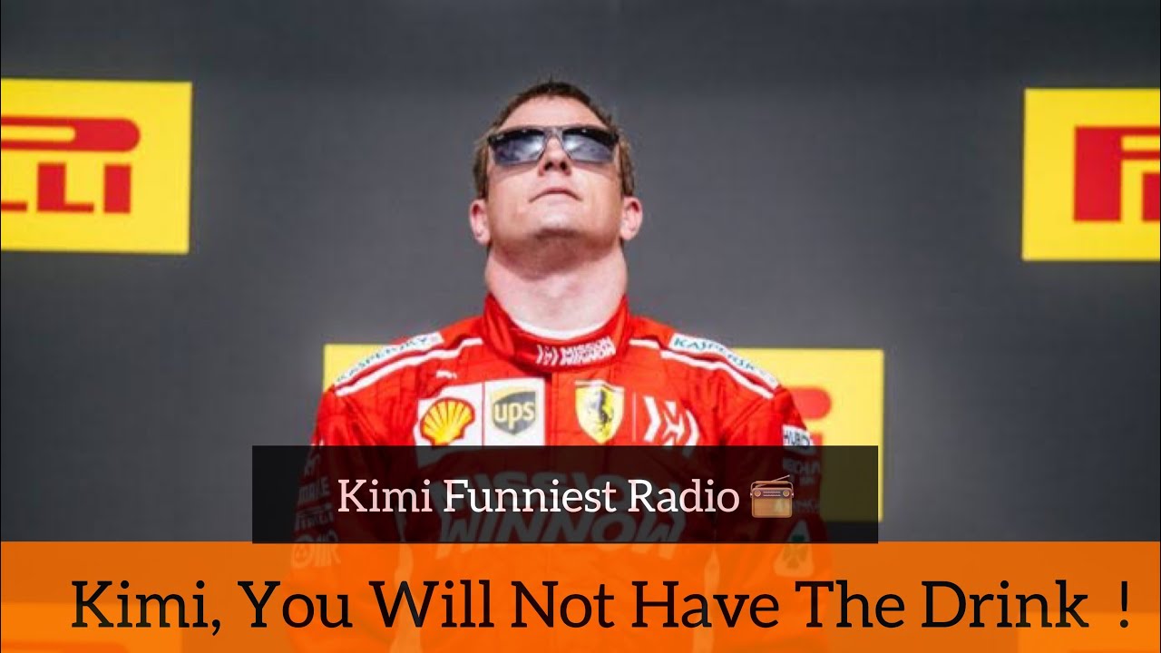 Kimi Raikkonen - Funniest Radio Moments - YouTube