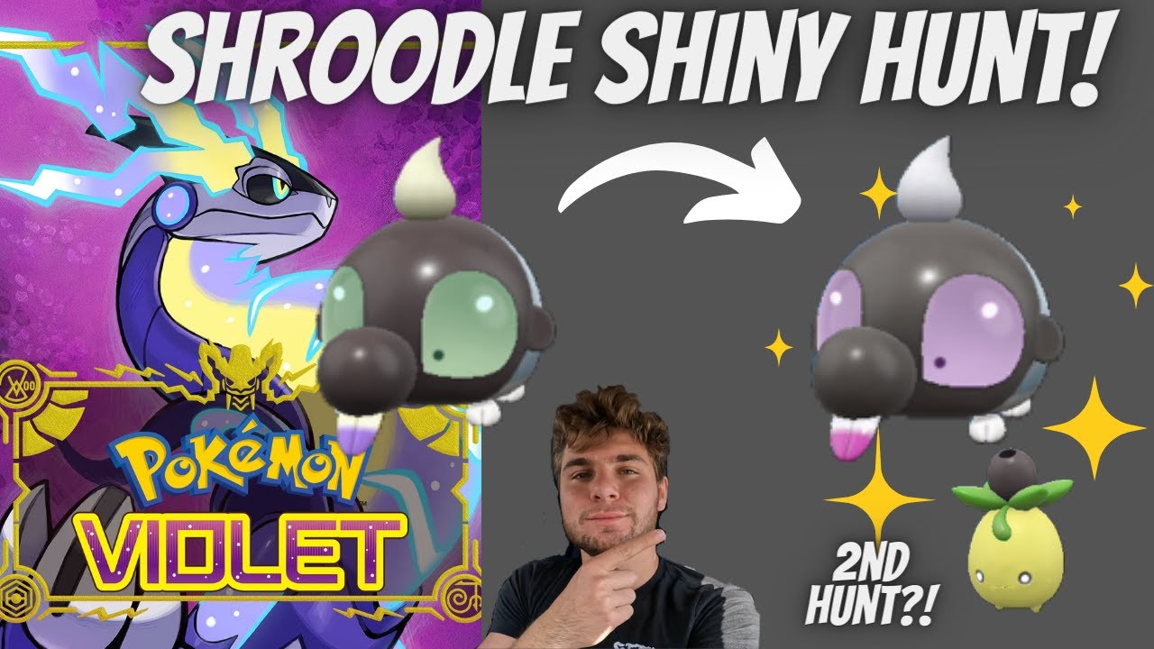 Shroodle Shiny Hunt in Pokemon Scarlet and Violet! - YouTube