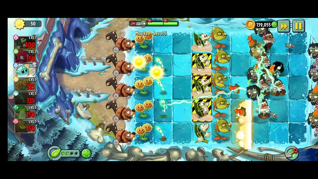 Plants vs zombies 2: MayBee Event Level 5 - YouTube