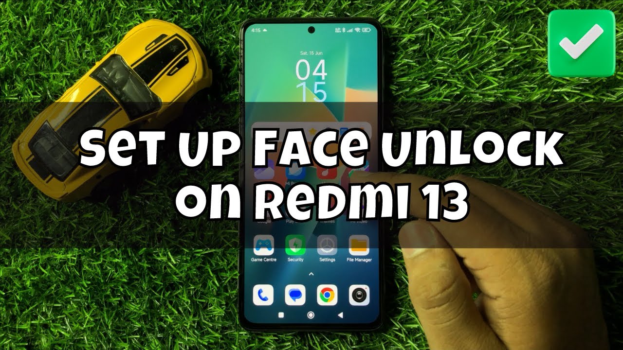 How to Set Up Face Unlock on Redmi 13 | How to Add Face Unlock on Redmi ...