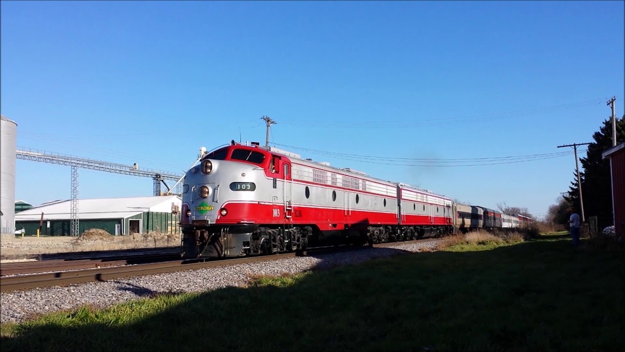 Iowa Pacific Passenger Special - YouTube